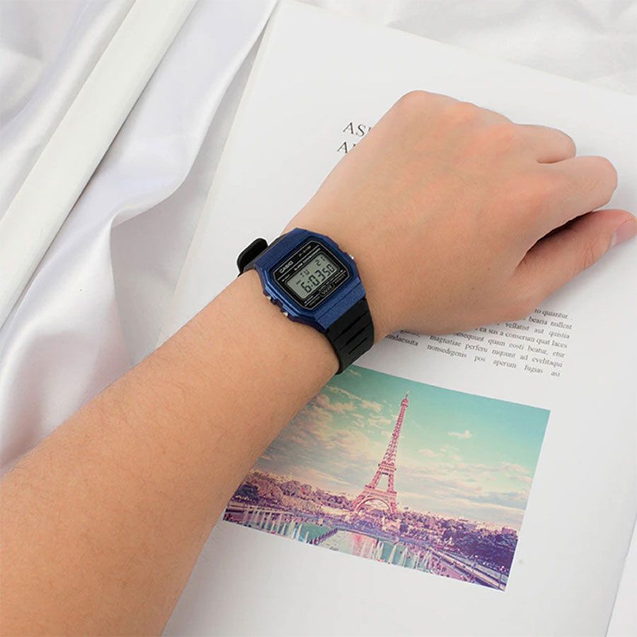 Reloj CASIO Retro vintage Unisex CASIO F-91WM-2AEF water resistant ...